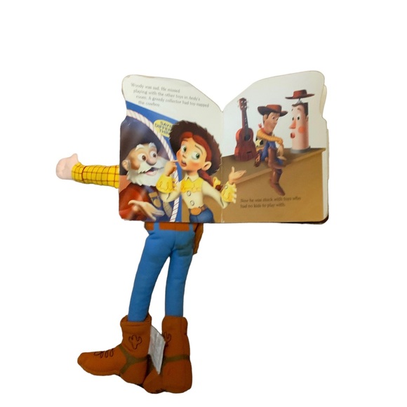 Pixar | Other | Vintage Toy Story 2 Woody Doll Book 999 First Edition ...
